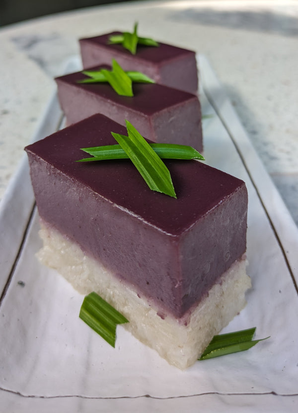 8" Royal Salat / Kuih Seri Muka – Pandan Perspective